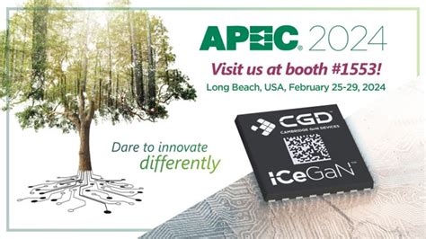 cambridge gan devices to showcase energy efficient gan power solutions