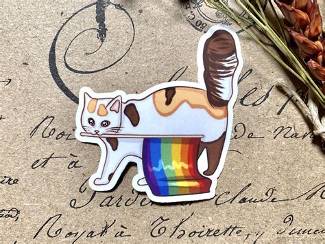 Pride Cat Sticker Shop In Comments Rstickerstore
