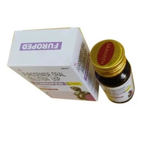 Samarth Furosemide Oral Solution Usp Packaging Type Box Packaging
