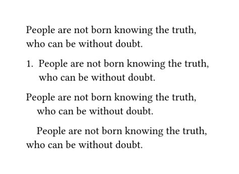 How To Hang The First Line Indented？ Questions Typst Forum