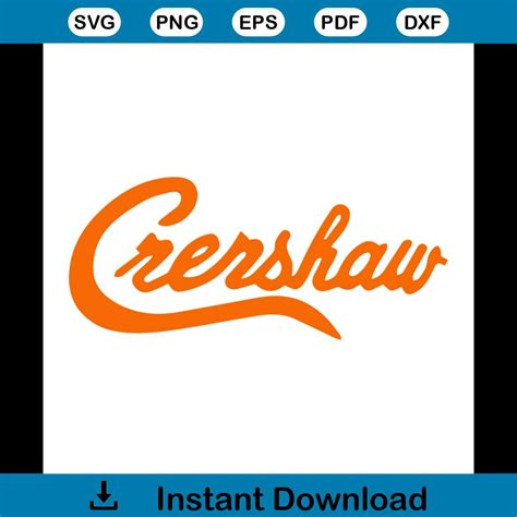 Crenshaw Logo Nipsey Hussle Svg Trending Svg Crenshaw Svg Inspire