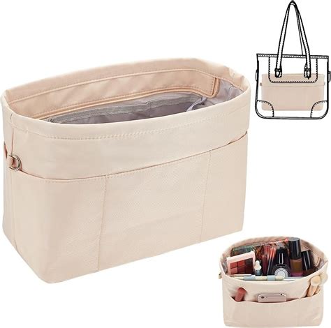 1 Pc Nylon Handbag Organizer Insert Tote Bag Organizer Insert Multi