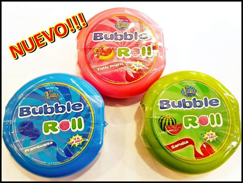 Golonorte Nuevos Chicles Bubble Roll 1 8 Metros De