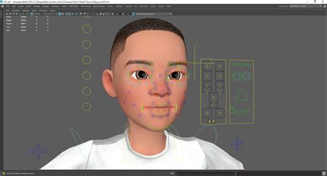 Cartoon Afro Boy 3d Model By Elegant Mesh 3d