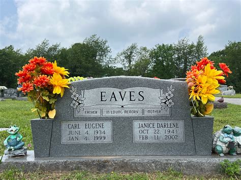 Carl Eugene Eaves 1934 1999 Mémorial Find A Grave