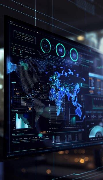 Modern Interactive Interface For Global Economic Policy With Real Time Data Visualizations