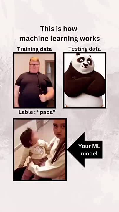 when your model has overfitting problem 😅😂 overfit is a big problem of… mohammad wasil jalali