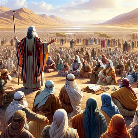 Deuteronomy 31 30 Artwork Bible Art