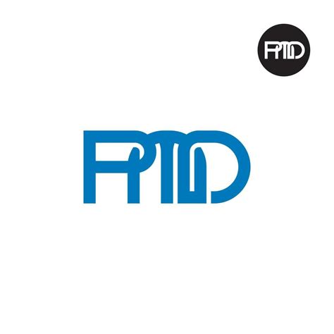 Letter Pmd Monogram Logo Design 35177144 Vector Art At Vecteezy