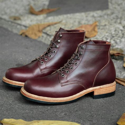 Black Teacore Horsehide Monkey Boots Jakkrabbits Bootmaker