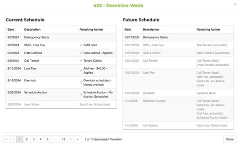 How Do I Transfer Delinquent Units To A New Version Of A Delinquency