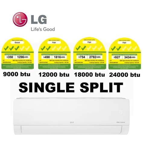 Lg Single Split For Sale Lg Single Split Aircon Systems S