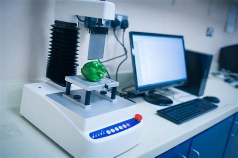 Premium Photo Machine Analysing Pepper With Computer