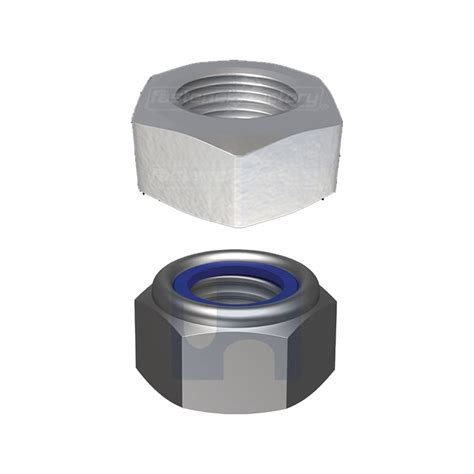 Nylon Lock Nuts Nylocs Nut Range Nuts And Bolts