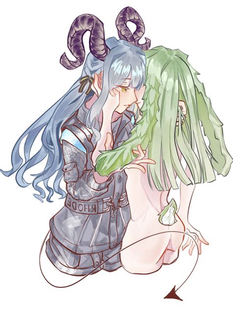 Togawa Sakiko And Wakaba Mutsumi Arknights And 2 More Drawn By Shika