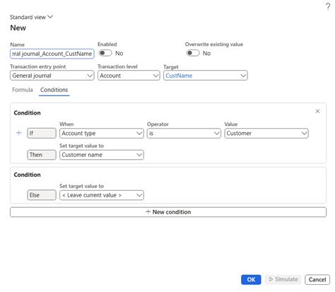 财务标记规则 Finance Dynamics 365 Microsoft Learn