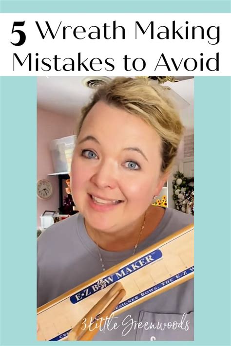 5 Wreath Making Mistakes I Wish I Knew 3 Little Greenwoods How To