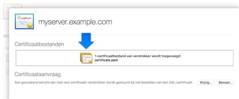 Les 1 Een Ondertekend Ssl Certificaat Toevoegen Os X Server Help