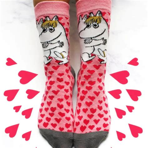 Moomin Moomin Heart Printed Socks £695