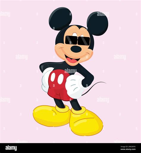 Mickeys Mouse Banque Dimages Vectorielles Alamy