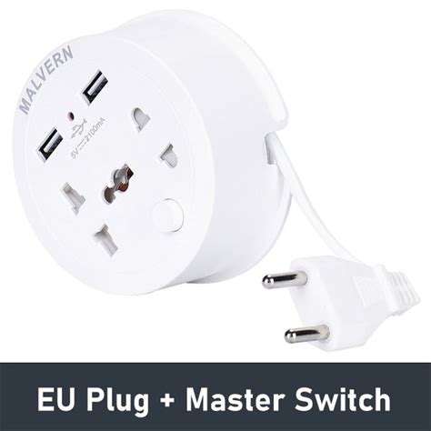 Grp20 Multifunctional Socket With Usb Power Outlet Portable Universal