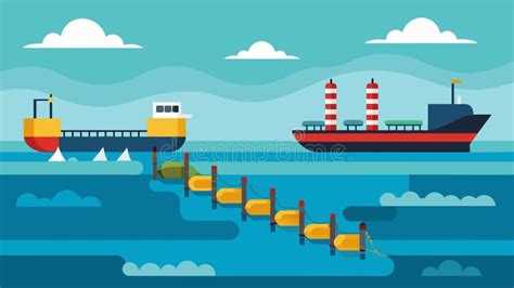 Beneath The Surface Pipelines Carry The Extracted Oil To Waiting