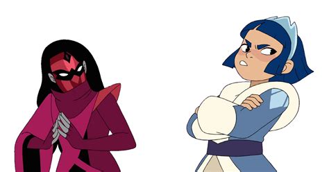 Frosta And Shadow Weaver By Tgosurvivor On Deviantart