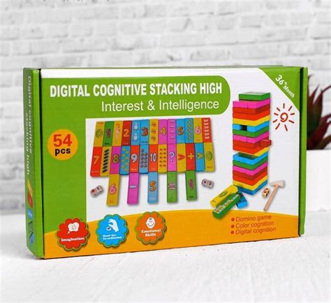 Digital Cognitive Stacking High Interest And Intelligence 54 Pcs