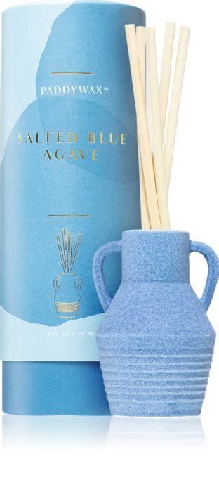 Paddywax Santorini Salted Blue Agave Aroma Diffuser With Filling