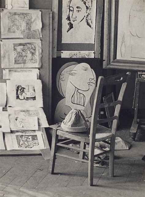 Atelier De Picasso Vers 1933 Brassai