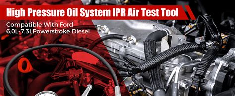High Pressure Oil System Ipr Air Test Tool Special Kit Fits