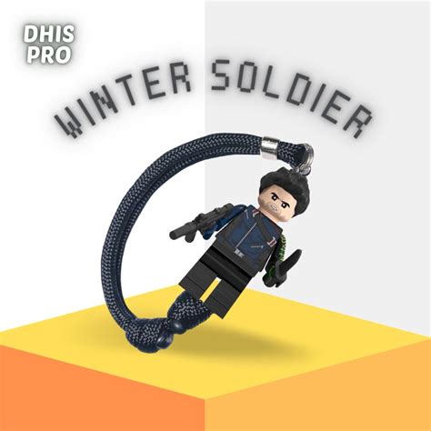 Jual Dhis Project Gelang Lego Minifigure Bucky Barnes Winter Soldier