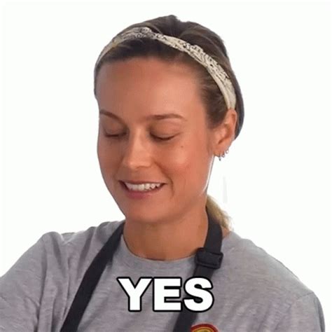 Yes Brie Larson  Yes Brie Larson Yeah Discover And Share S