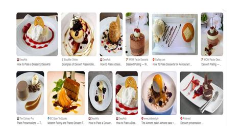 Art Of Dessert Plating P P T Xzghk Ppt