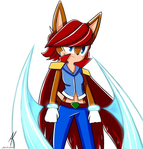 Sally Acorn Redesign By Alfa Kronoxis On Deviantart