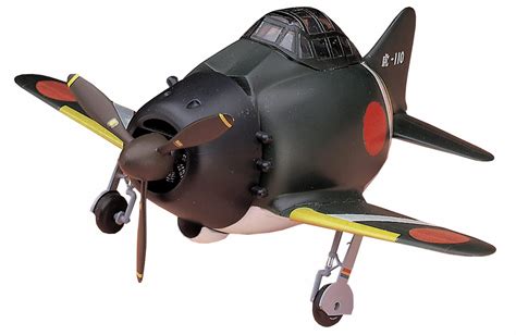 Hasegawa Egg Plane Zero Fighter Model Kit Bigamart