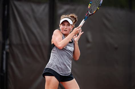 Eileen Rickert 2018 2019 Womens Tennis Erskine College Athletics