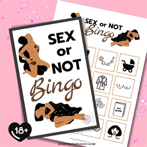 Sex Or Not Bingo Printable Game Instant Download Bachelorette Hens