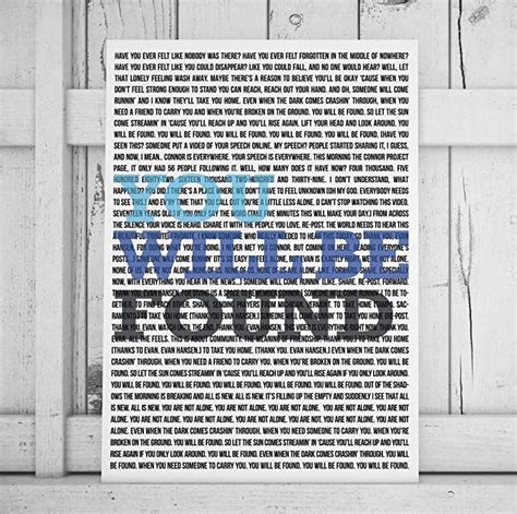 Dear Evan Hansen Lyrics Artofit