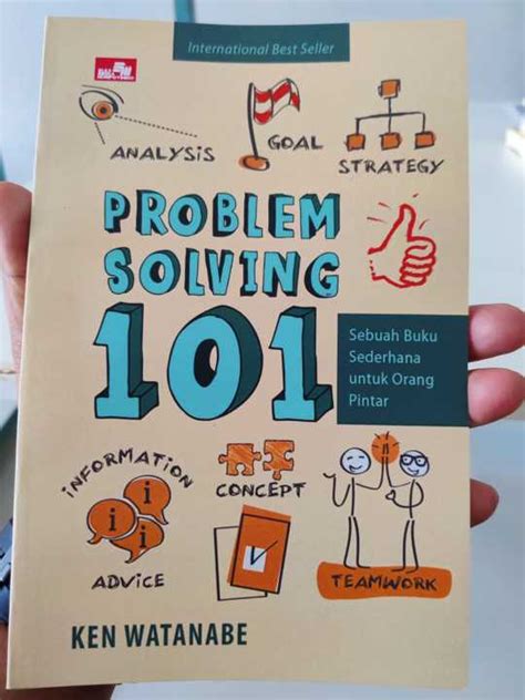 Problem Solving 101 A Simple Book For Smart People Book By Ken Watanabe Bd