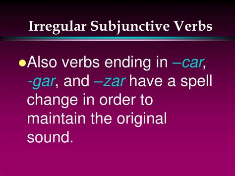 Ppt The Present Subjunctive Powerpoint Presentation Free Download
