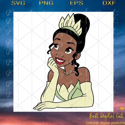 Tiana Svgsvg Princess And The Frog Svgdisney Inspire Uplift