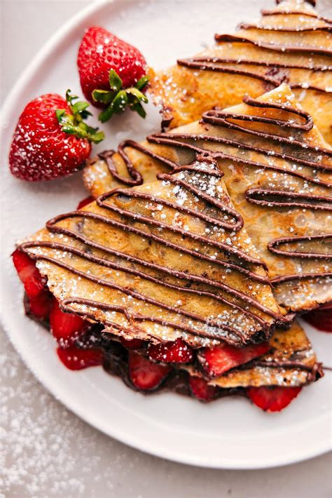Chocolate Fruit Crepe Anabs Kitchen