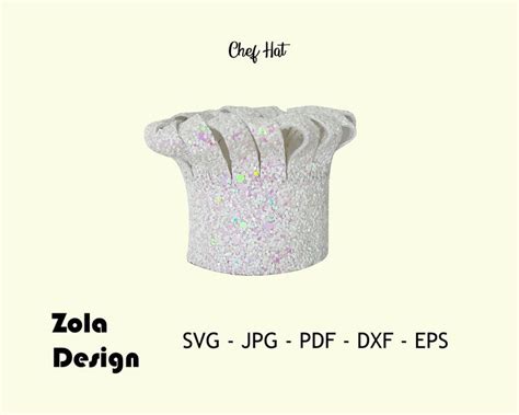 Chef Hat Template Svg Hat Template Svg Top Hat Template Svg Bow