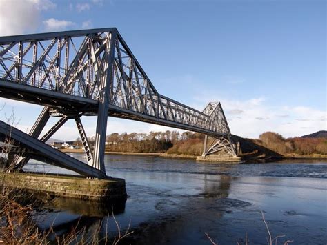 Connel Ferry Bridge On A Sunny Winter Day