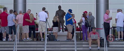 Huskers Unveil Statue Honoring Bob Devaney Corn Nation