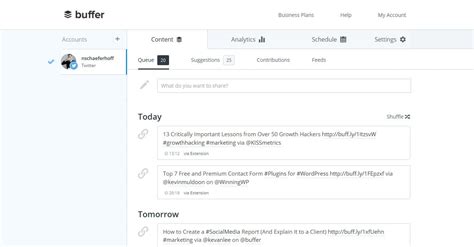 Buffer The Only Social Media Automation Tool You Need Thetorquemag