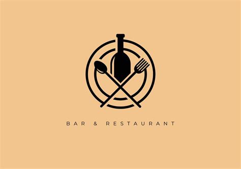 Bar Restaurant Logo Vector Art Icons And Graphics For Free Download