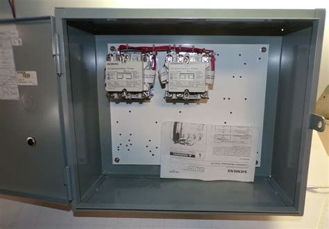 Siemens Lighting Contactor Panel Shelly Lighting