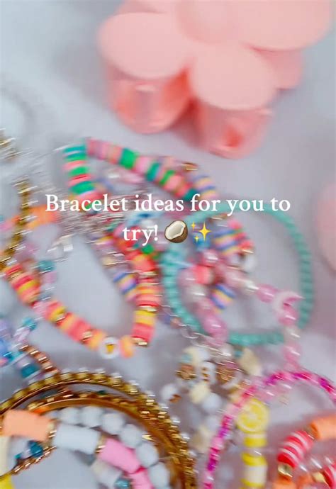 Summer Bracelet Ideas You Can Try With Clay Beads Tiktok
